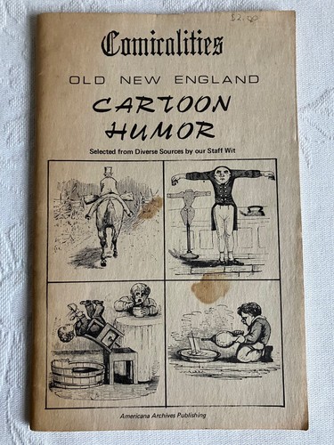 Comicalities Old New England Cartoon Humor 1971 | eBay Australia