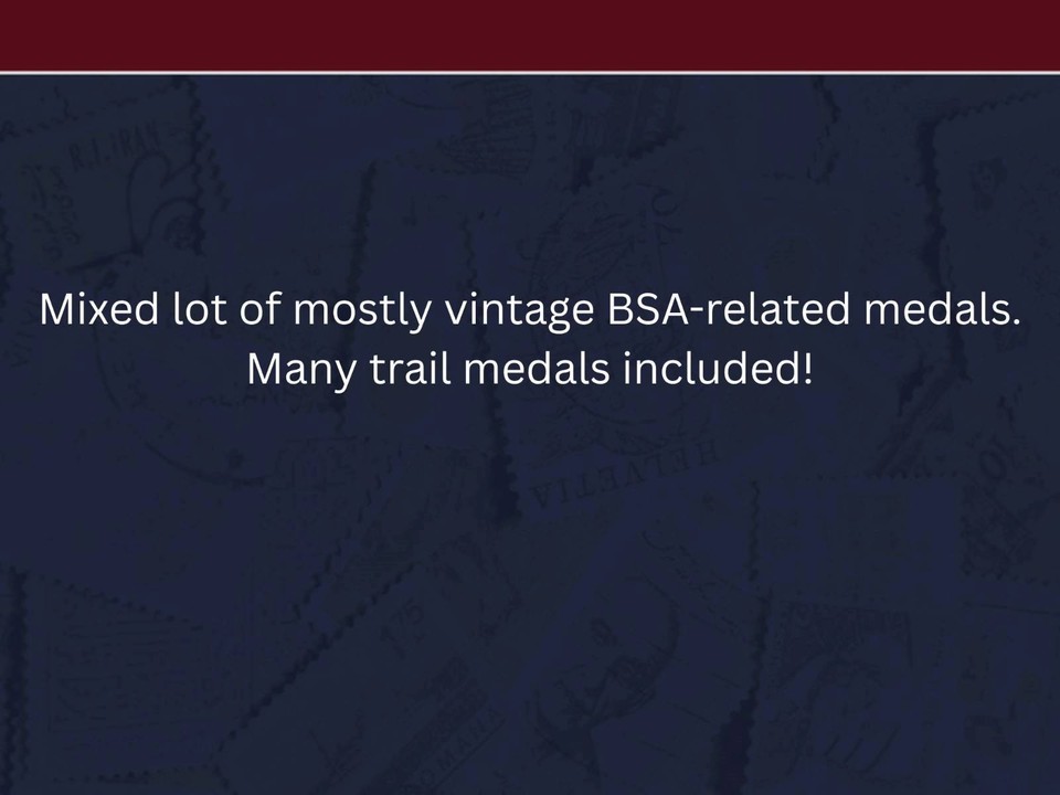 NobleSpirit (DF) Boy Scouts BSA Medal Lot Vintage Trail Medal | eBay