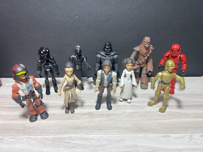 Lot 9x Disney Star Wars Toybox Action Figure Yoda, Luke, Darth Vader ...