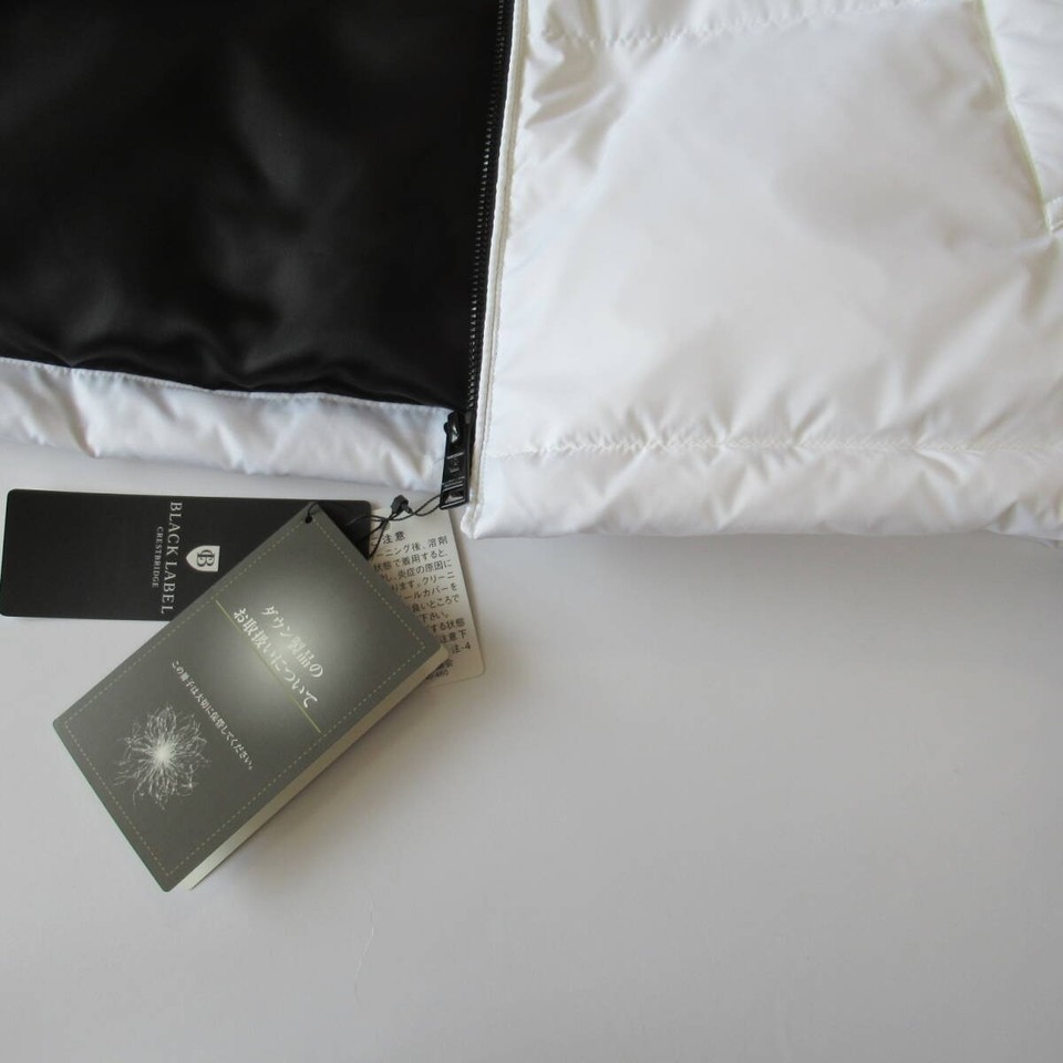 BLACK LABEL 202504 Crest Bridge New White High Density Taffeta Down ...