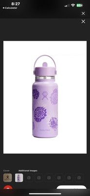 Hydro Flask 32 oz Wide Mouth Water Bottle with Flex Straw Cap in the ...