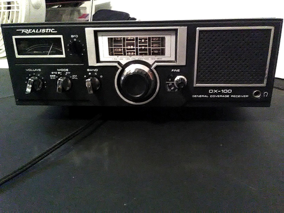 Realistic DX-100 Short Wave Radio General Coverage Receiver parts or ...