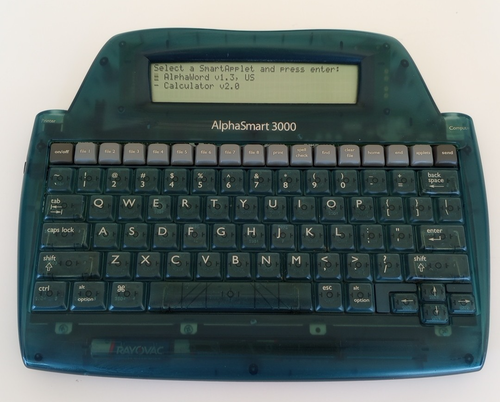 AlphaSmart 3000 Digital Word Processor Typewriter T0673 Tested Works ...