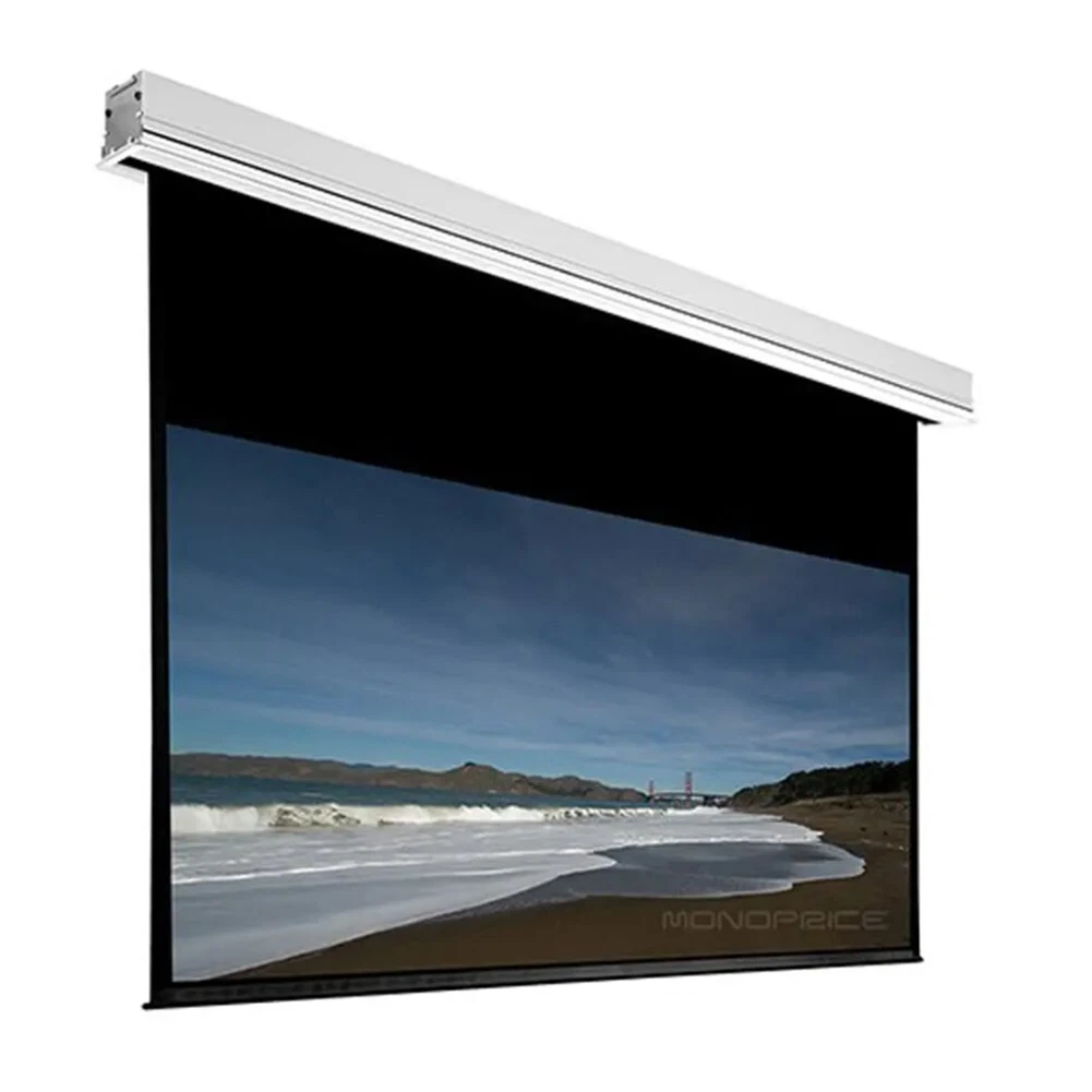 Ceiling Mount Motorized Projector Screen | Shelly Lighting