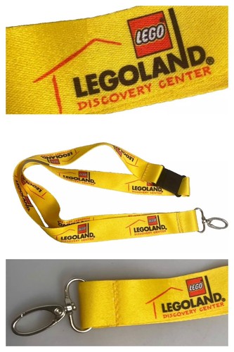 LegoLand LANYARD Lego Discovery Center Badge Clip ID Key Chain Holder ...