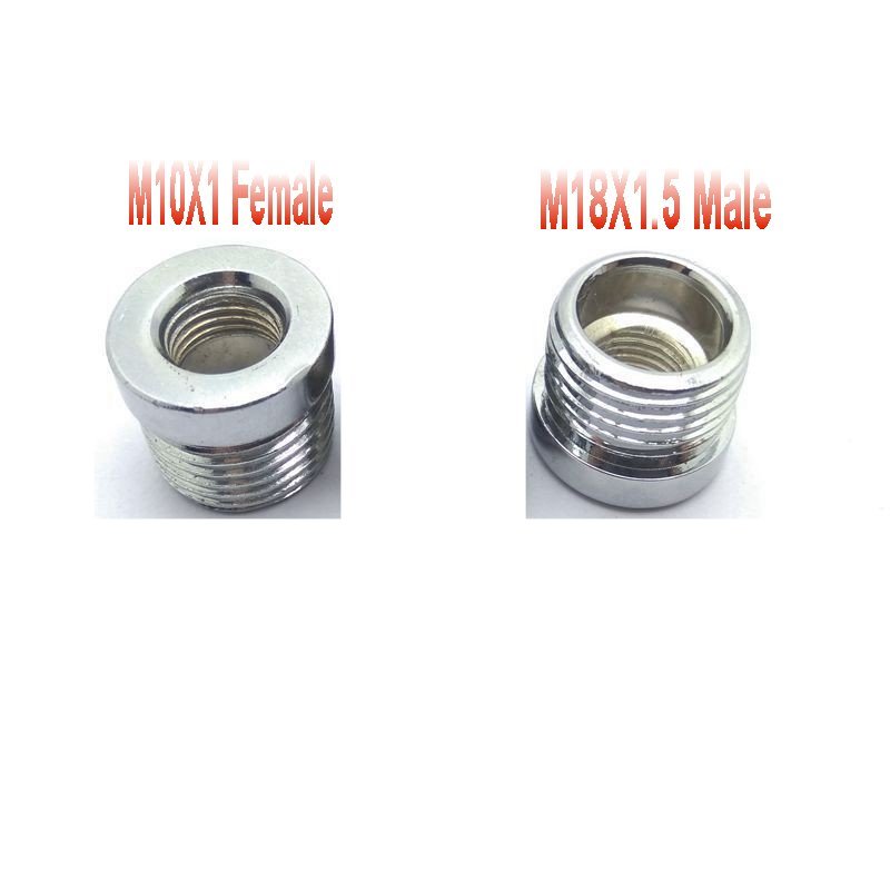 Fitting Reducer Metric M18 M18X1.5 Male to M10 M10X1 M10X1.0 Female ...