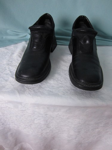 Clarks Sturdy Shoes 6 .5 Black Leather Uppers Balance Man Made 1 in ...