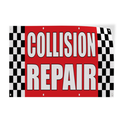 Decal Stickers Collision Repair Auto Body Shop Car Repair A Store Sign ...