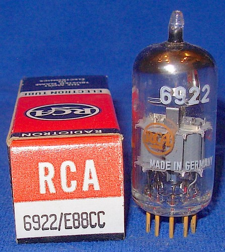 NOS NIB Siemens 6922 Gold Pin Vacuum Tube Branded For RCA 1968 Date | eBay