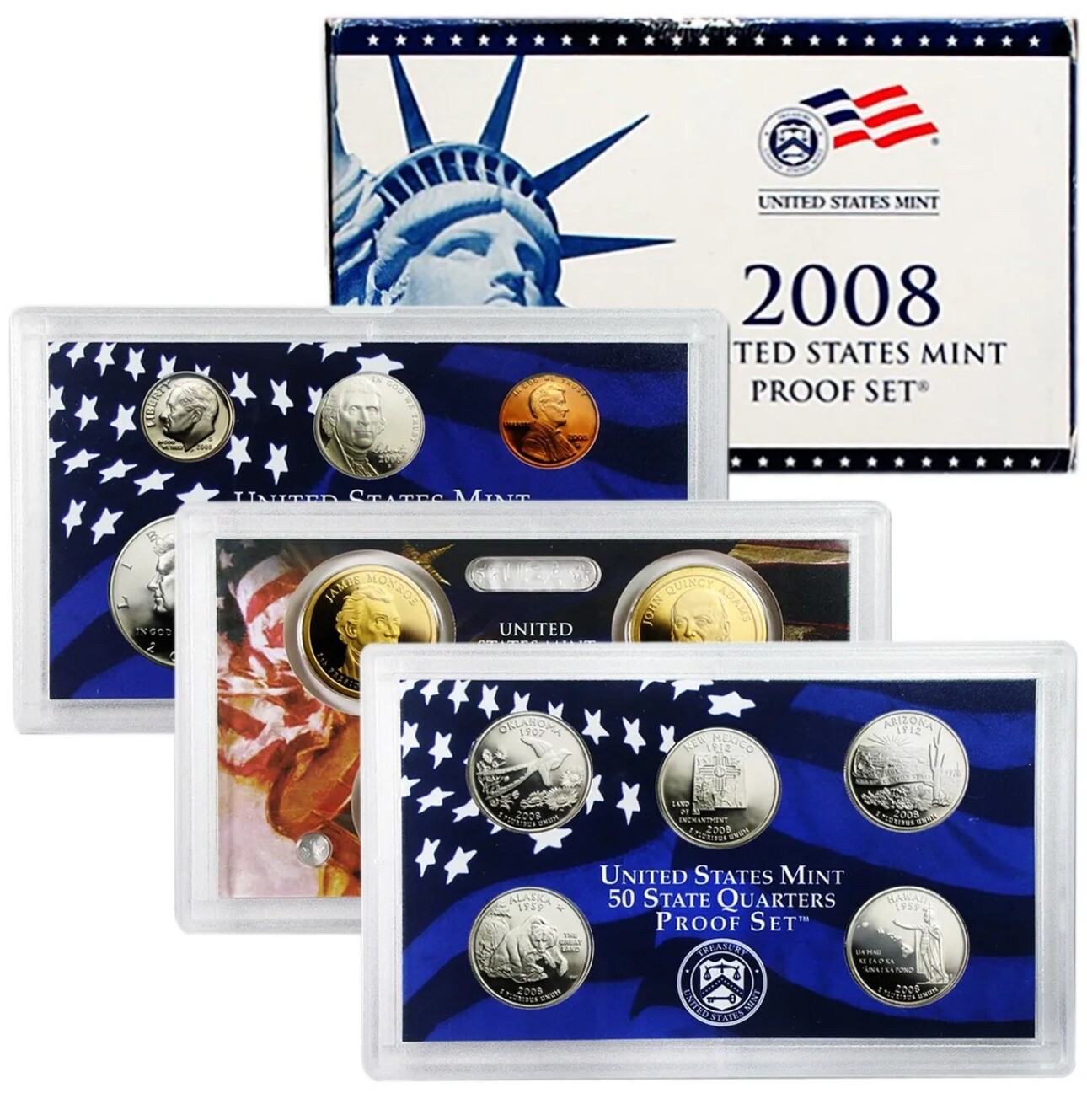 2008 Proof Set - 14 Coin Set | eBay