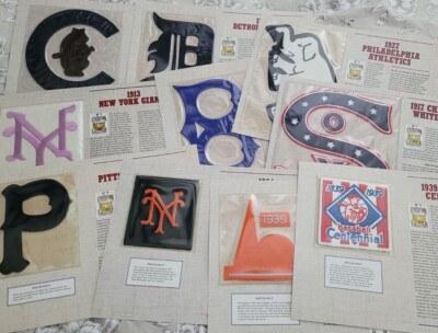 Cooperstown Collection W&W - 125 Years of Official Baseball Patches ...