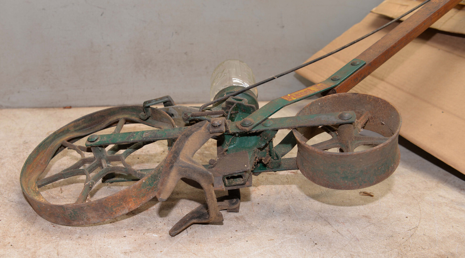 Rare Planet Jr Jiffy Seeder Hoe collectible vintage garden tool farm ...