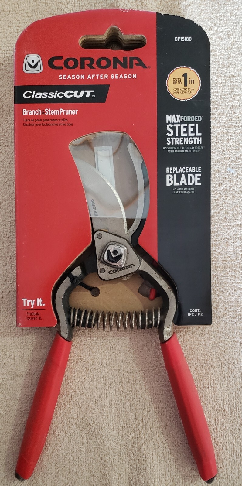 Corona Clipper Forged Classic Cut Branch & Stem Pruner 1-inch | eBay