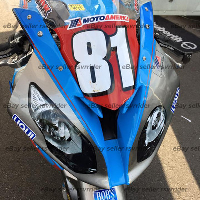 2015 -2018 simulated headlight decals sticker fits a bmw s1000rr track ...