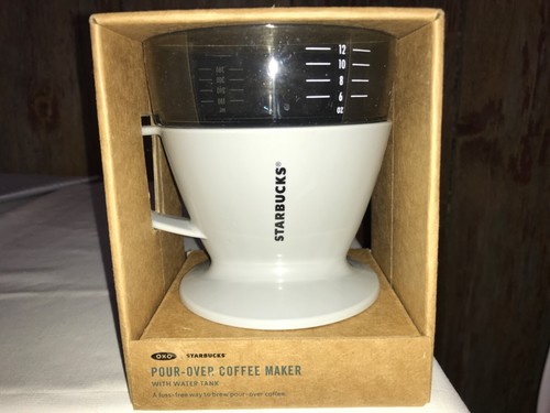 Starbucks OXO single serve pour-over coffee maker w/water tank...a9 | eBay