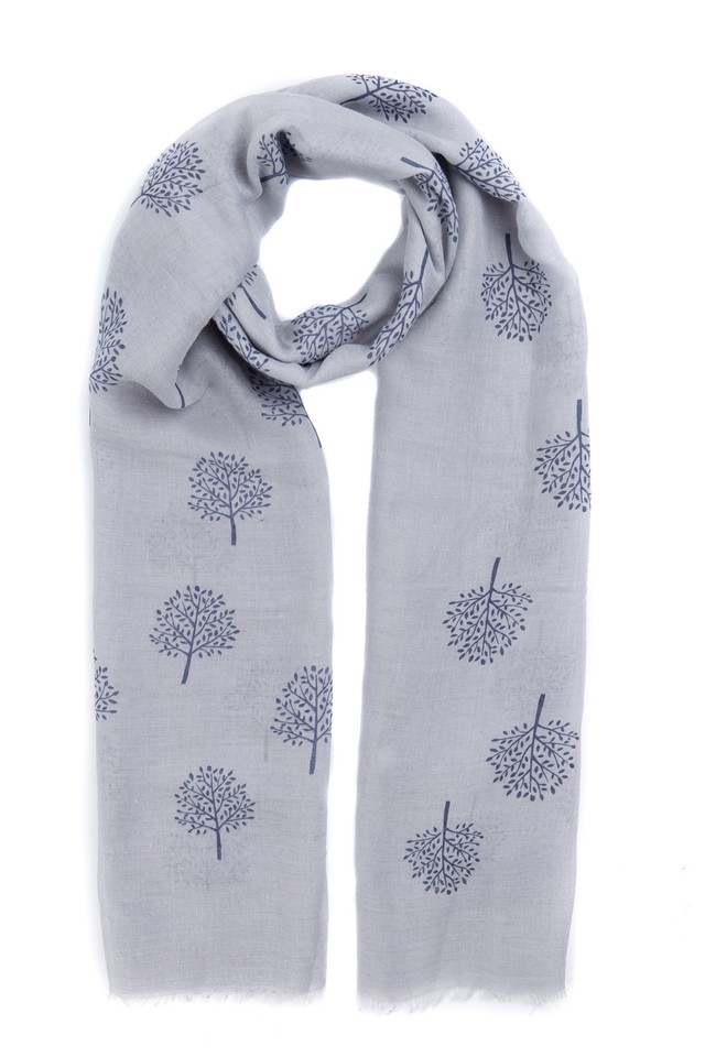 Mulberry Tree Fashion Scarf WITH Frayed Edges | eBay UK