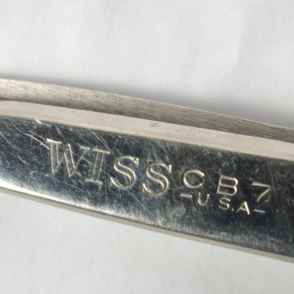 3 Pair Of Vintage Wiss Shears Scissors CB7, Other 2 See Markings | eBay