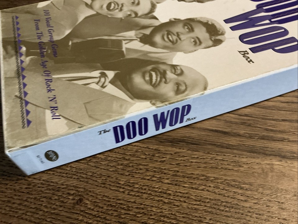 The Doo Wop Box CD Box Set Rhino 71463 Complete w/Box, Booklet & 4 CDs ...