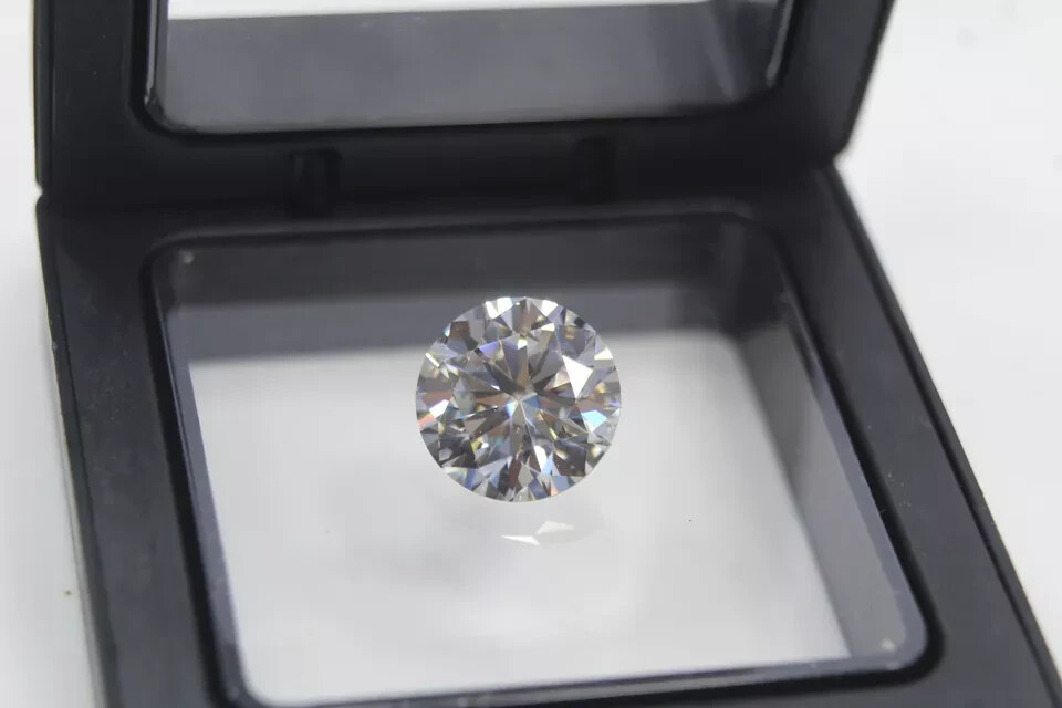 Round Cut 2 Ct CERTIFIED Natural D Color FL Lab Grown Diamond Loose ...