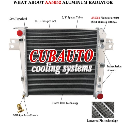 For 2002-2006 2005 Jeep Liberty 3.7L V6 Gas Upgrade 3 Rows Aluminum ...