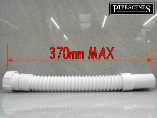Flexible Waste Pipe Coupling Hose Adjustable for 32mm 34mm 36mm Sink ...
