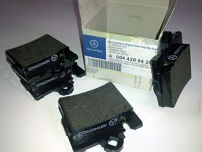 Mercedes-Benz Brake Pad Set Brake Shoe Rear w220, c215, w215, A 004 420 ...