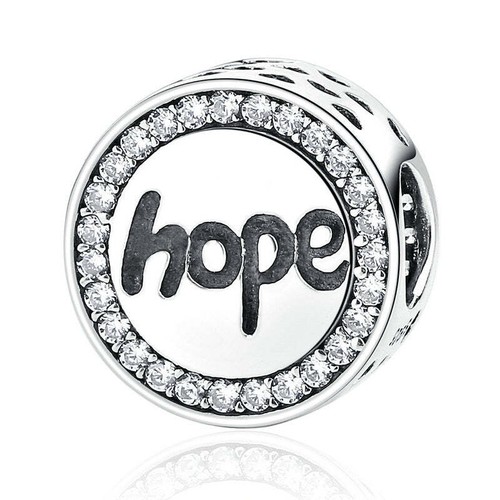 Sterling Silver Hope Hypoallergenic Bead Charm | eBay Australia