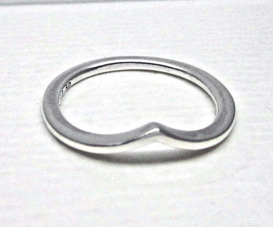 Authentic Pandora #196314-56 Shining Wish Sterling Ring Size 7.5 ...