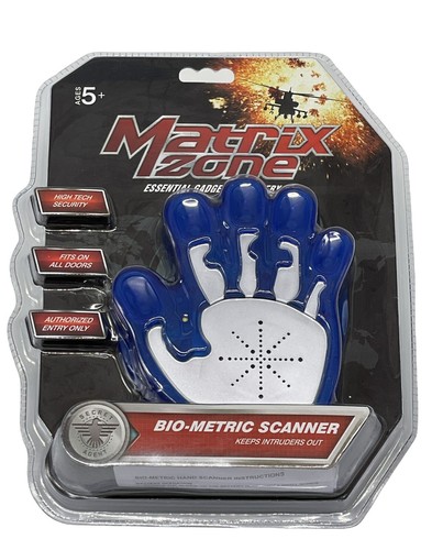 Matrix Zone Bio-Metric Scanner High Tech Security Alarm Brand New Kids ...