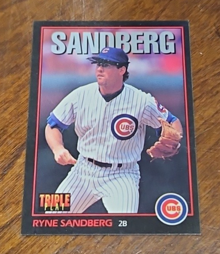 1993 Triple Play baseball Ryne Sandberg card #10 | eBay