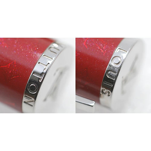 Louis Vuitton Jet Rack Ballpoint Pen Monogram Pattern Red M Shape/Twist ...