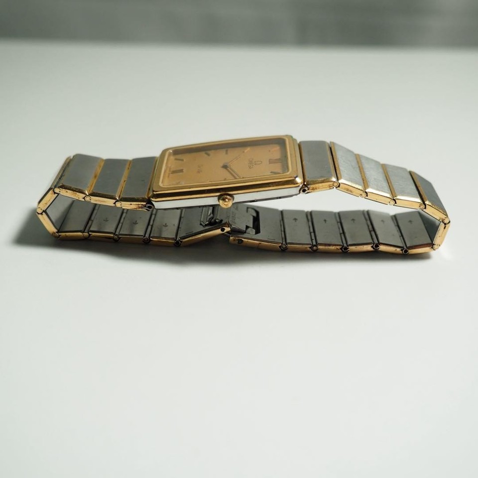 Omega De Ville Rectangular Men's Quartz Watch, Genuine, Junk | eBay