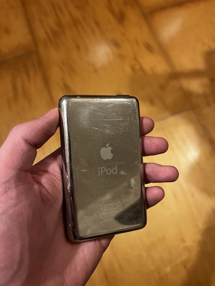 TRANSPARENT iPod Classic 6th Or 7th Generation 120Gb Modded MP3 Player ...