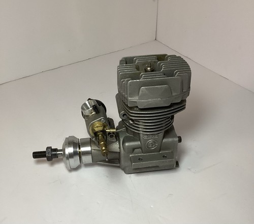 VINTAGE SUPER TIGRE 20 RC ENGINE/MOTOR W/CARB VG COMPRESSION VG COND ...