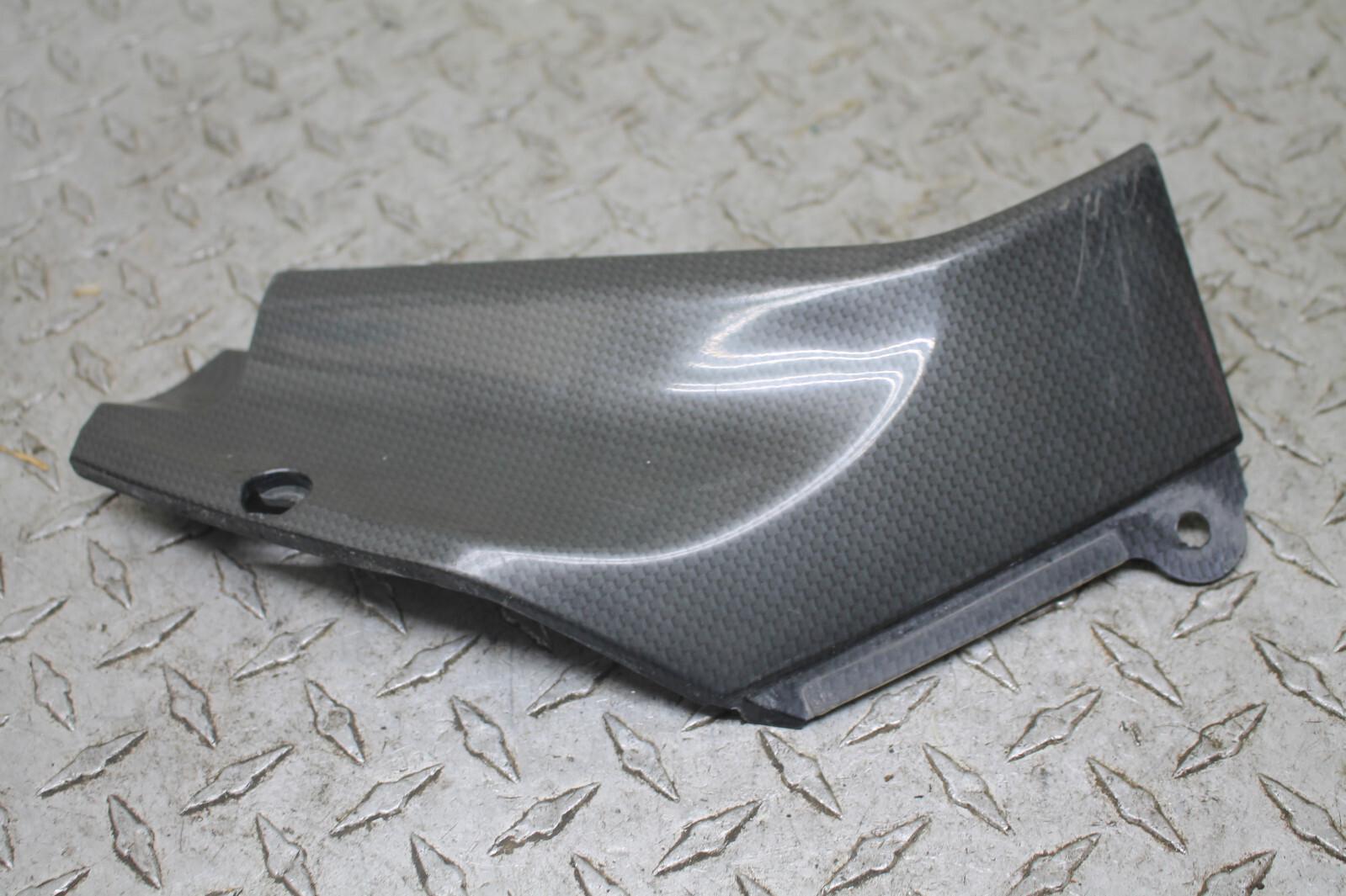 98 99 Yamaha YZf R1 LEFT dash INNER UPPER PANEL 4XV-2837L-00-00 carbon ...