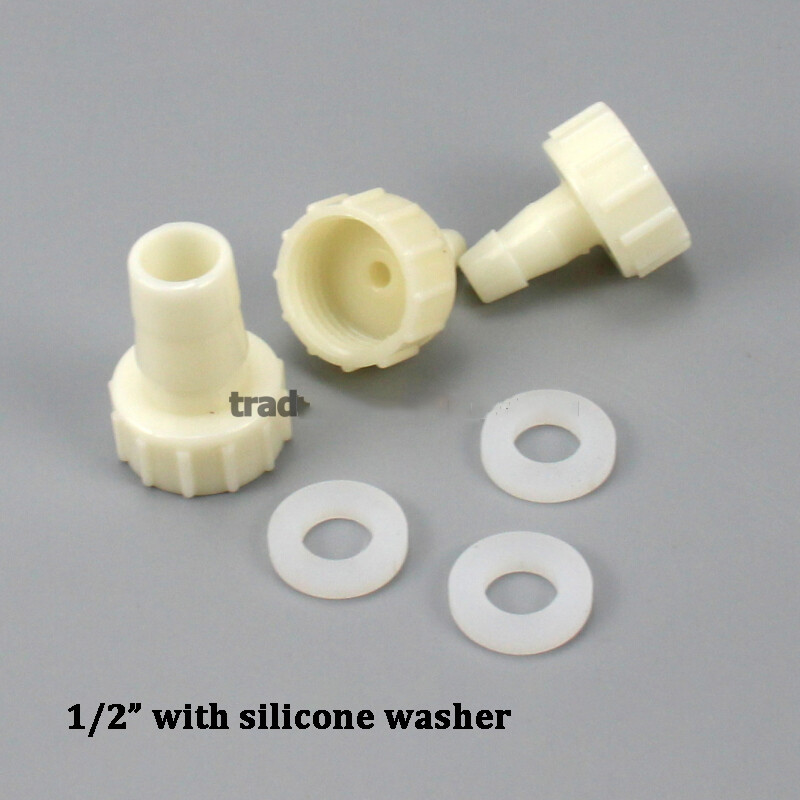 Hosetail Connector Fitting Barbed Female BSP Plastic Pond Pool Hose ...