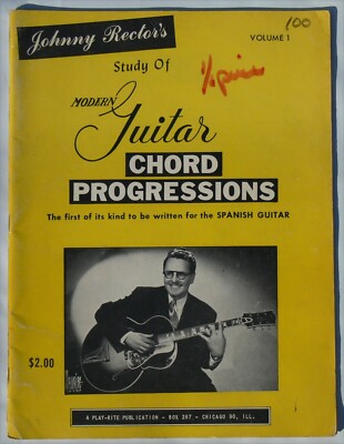 Johnny Rector's Study of Modern Guitar Chord Progressions Vol.1 FREE ...
