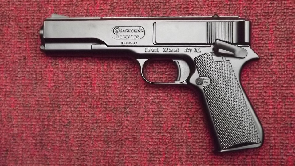 Marksman Shootin' Triangles air pistol game kit - 30 yrs old inventory ...