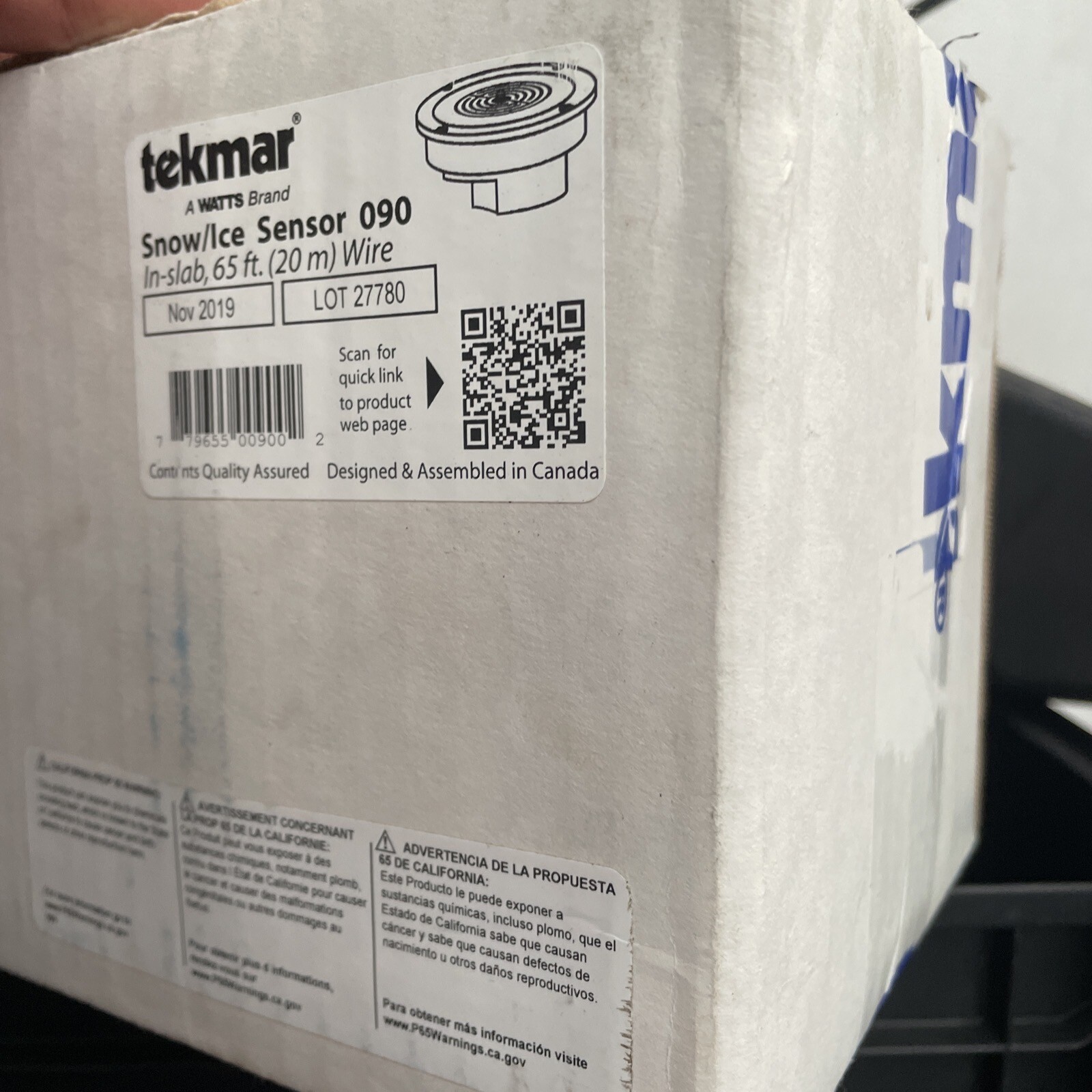 Tekmar 090 Snow / Ice Sensor - 65ft Wire 20m 779655009002| eBay