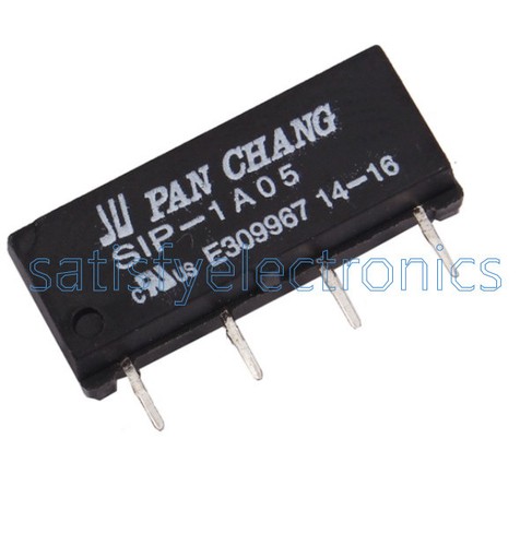 2PCS 4PIN 5V Relay SIP-1A05 Reed Switch Relay for PAN CHANG Relay | eBay