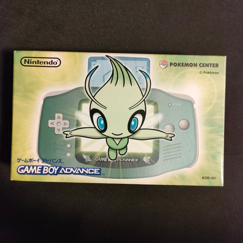 Nintendo Game Boy Advance Celebi Green Pokemon Center GBA w/Box | eBay