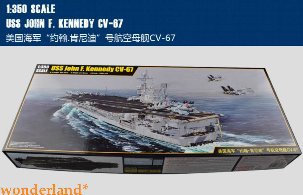 Merit 65306 1/350 USS John F. Kennedy CV-67 Plastic model kit | eBay