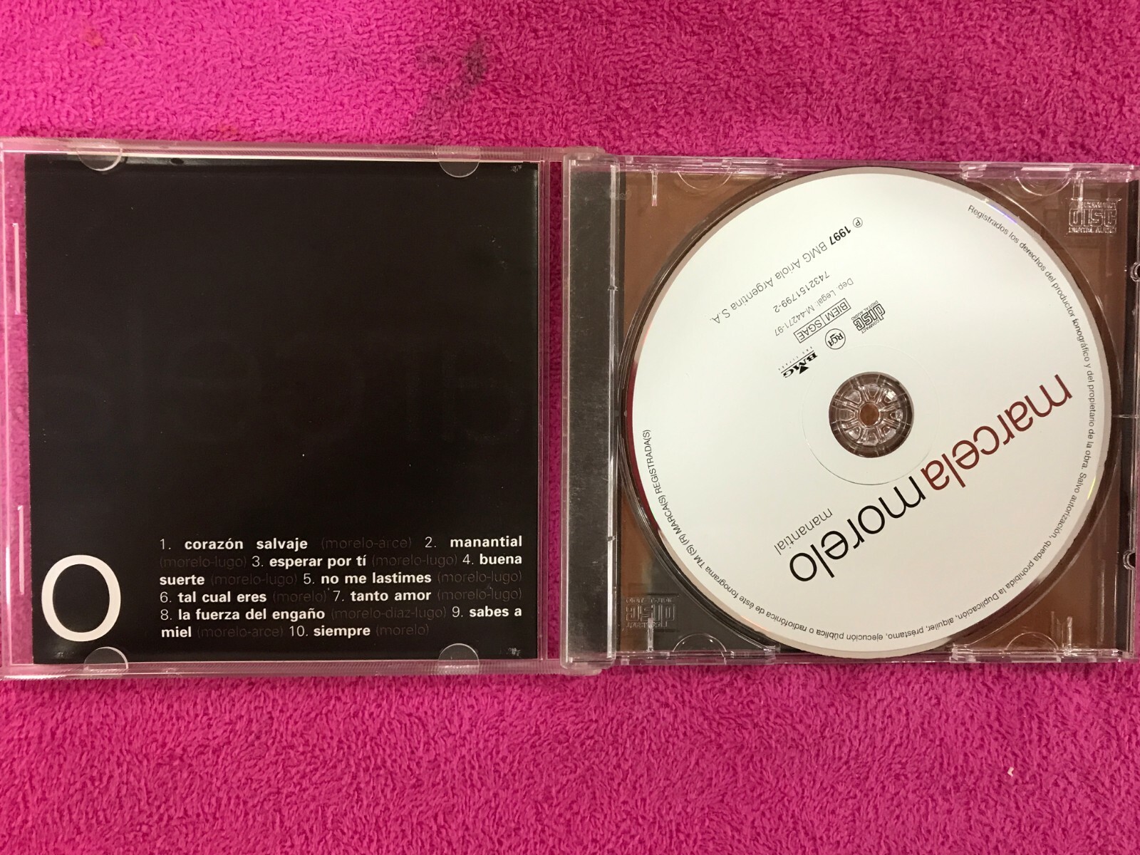 Marcela Morelo CD Spring 1997 BMG Ariola Argentina | eBay