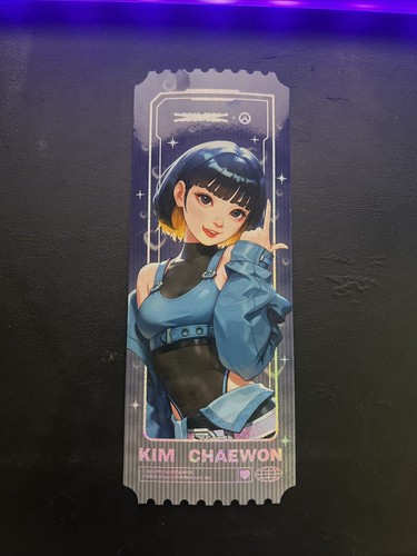 Chaewon Overwatch Card | eBay