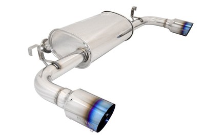 MEGAN AXLE BACK EXHAUST SYSTEM BLUE TI TIPS FOR 02-10 LEXUS SC430 Z40 ...