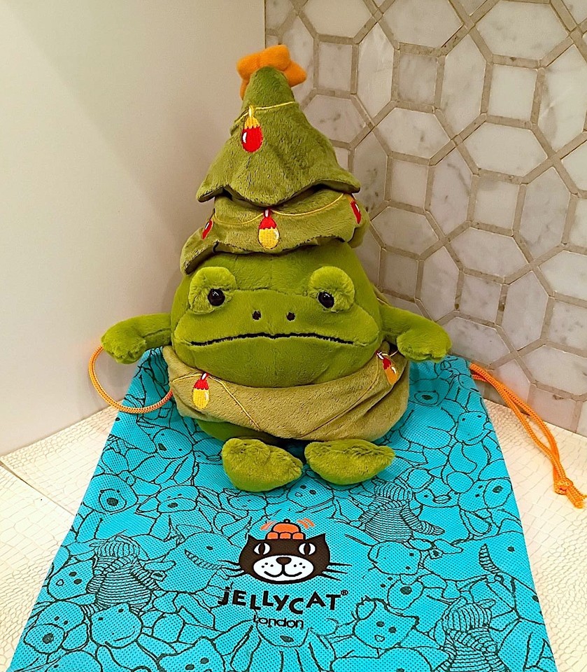 New Jellycat Ricky Rain Frog Christmas Tree Plush: The Must-Have ...