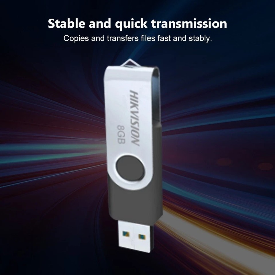 Hikvision 64GB USB 3.0 Flash Drive High Speed Memory Stick Silver (2PC ...