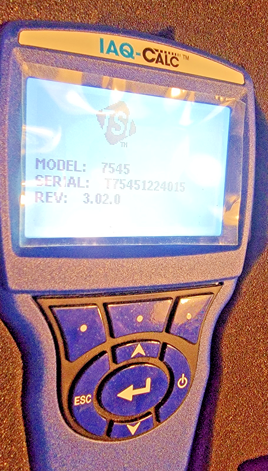 TSI Alnor 7545 IAQ-Calc Indoor Air Quality CO2 Meter | eBay