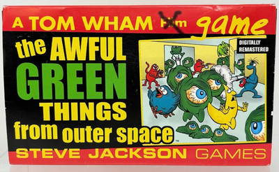 The Awful Green Things from Outer Space Steve Jackson Board Game ...