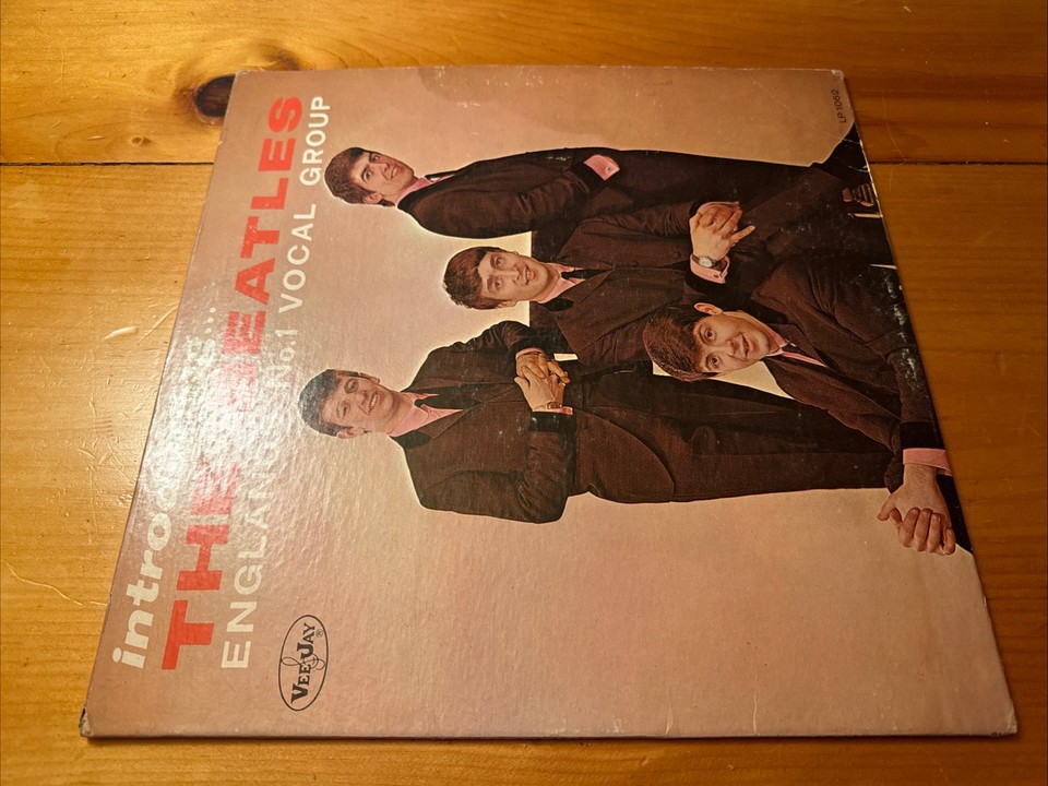 The Beatles ‎– Introducing The Beatles 1964 Vee Jay LP 1062 Monarch ...